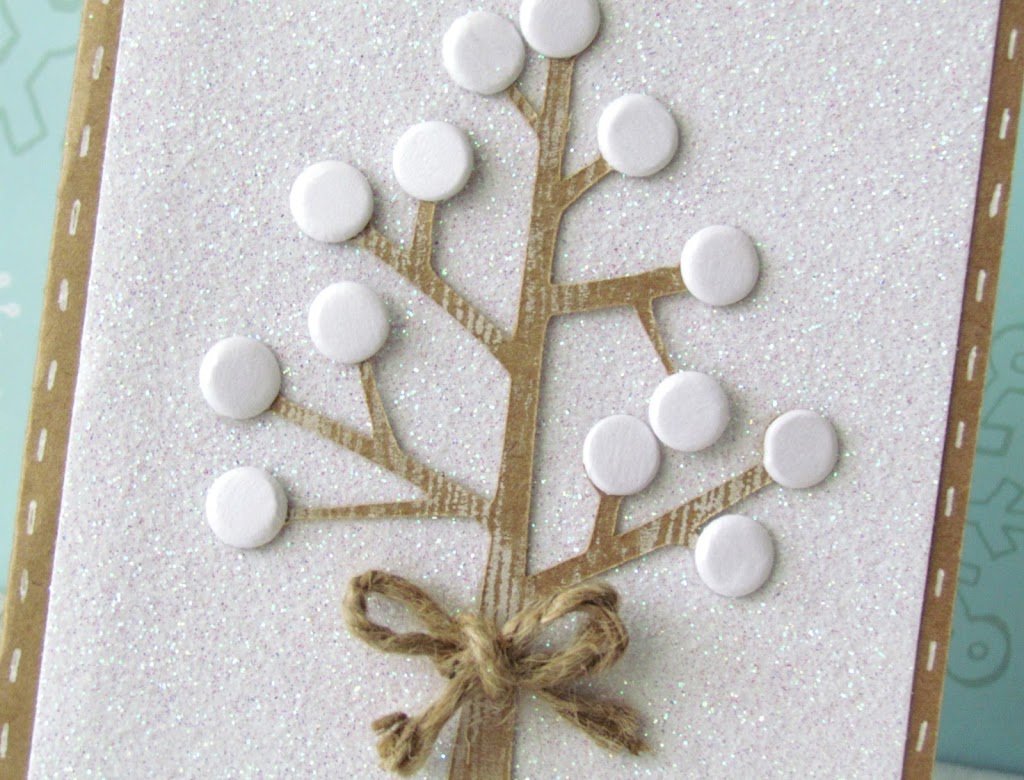 Snow CANDi Card and Treat Jar