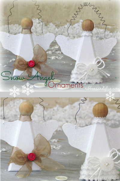 Snow Angel Ornaments