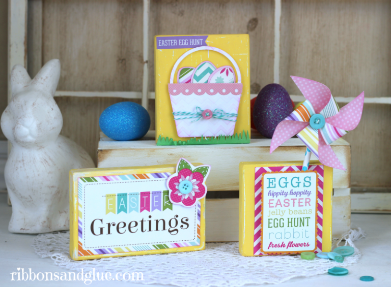 Easter Wood Blocks
