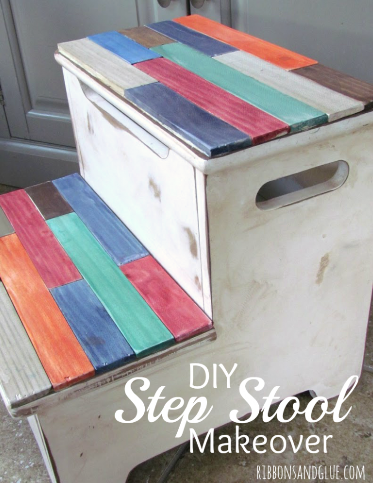 DIY Step Stool Makeover