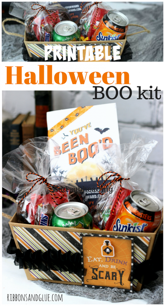 Halloween BOO Kit with Printable
