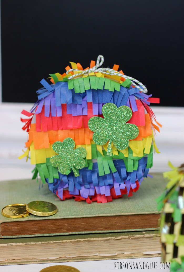 St. Patrick's Day Mini Pinatas