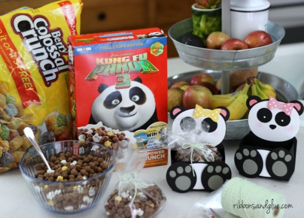 Panda Bear Cereal Boxes