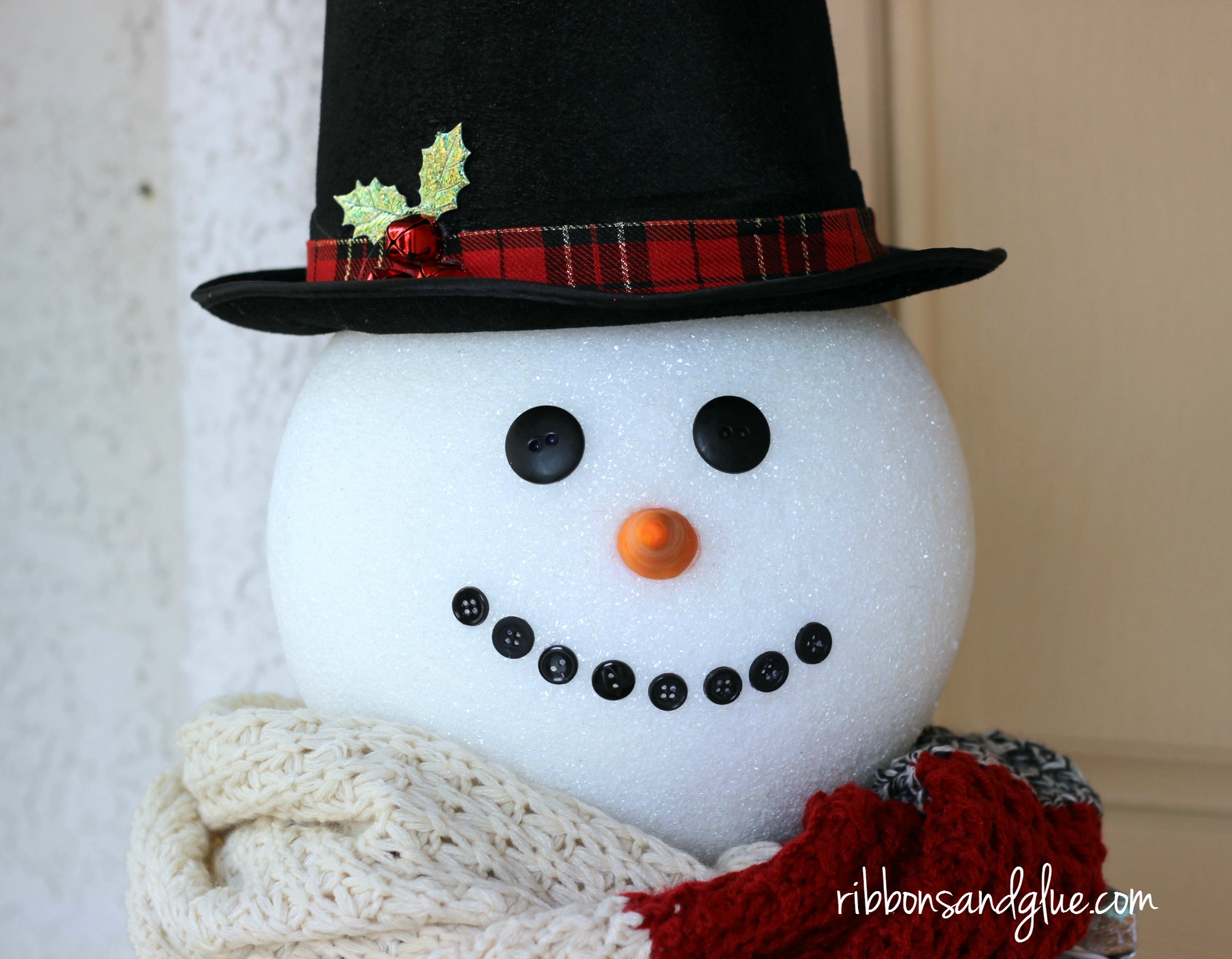 Christmas Snowman Ladder