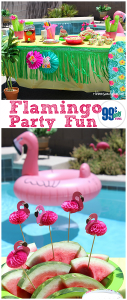 Let's Flamingo Pool Party